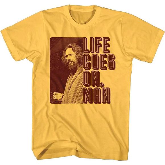 Shirts | Big Lebowski Life Goes On Unisex T Shirt | Poshmark